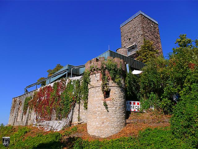 Burg Turmberg, Hohenberg, Grötzingen, Durlach - Burgenarchiv.de